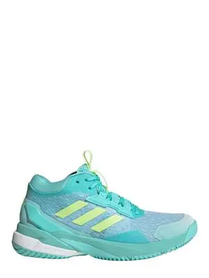 Adidas Crazyflight Mid Indoor Shoes - Flash Aqua / Hi-res Yellow / Cloud White