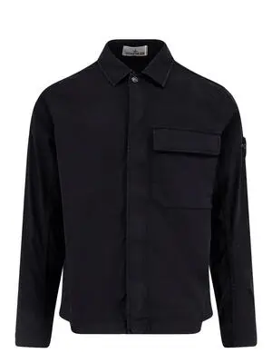 Stone Island Organic Cotton Shirt - Black
