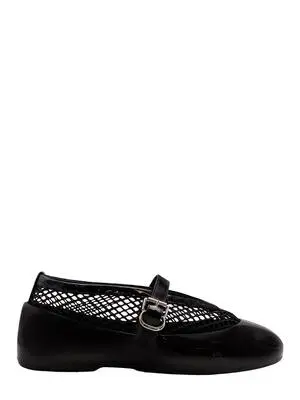 Alaïa Flat Mesh Ballerinas - Black