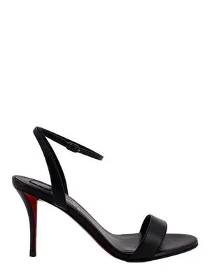 CHRISTIAN LOUBOUTIN Miss Z Leather Sandals - Black