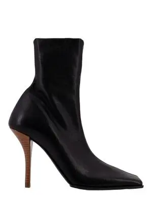 Alaïa Leather Boots - Black