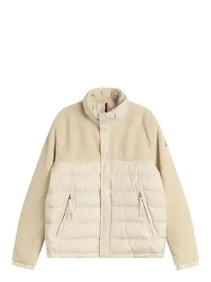 Moncler Mistral Teddy Fleece Jacket - Beige