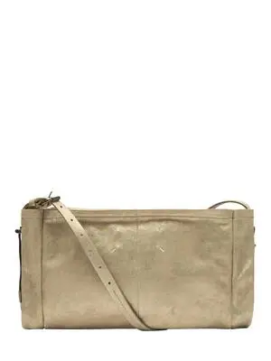 MAISON MARGIELA Horizontal Baguette Bag - Cream Gold