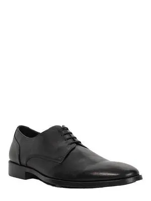 Dune London Leather Derby Lace-up Shoes - Black