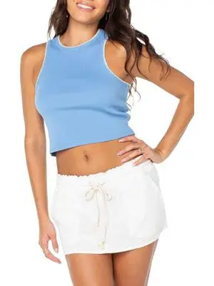 Roxy Meant To Be Crop Tank - Silver Lake