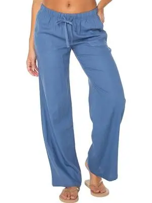 Roxy Lagoon Cover-Up Pants Blue Horzn