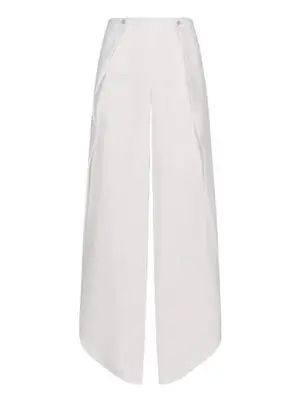 Anne Fontaine Meldrey Tulip Leg Trousers - White