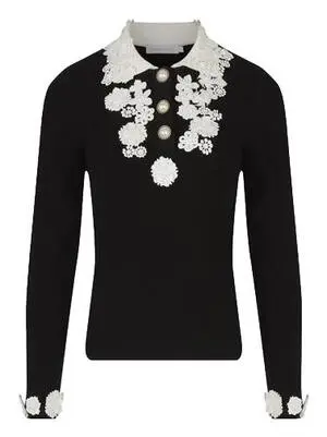 Anne Fontaine Sweetie Knit Pullover - Black