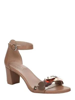 Naturalizer Vera Glow Ankle Strap Sandal - Cafe Beige