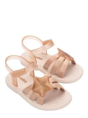 Melissa Hip Sky Sandal - Beige/glitter