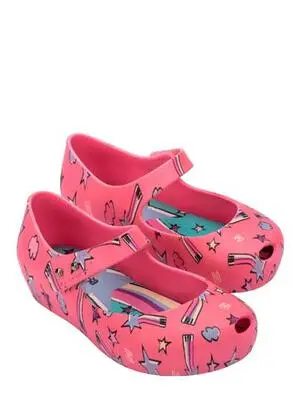 Melissa Ultragirl Colors Mary Jane Flat - Pink