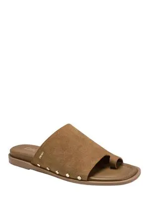 Dkny Colwyn Slide Sandal Amber
