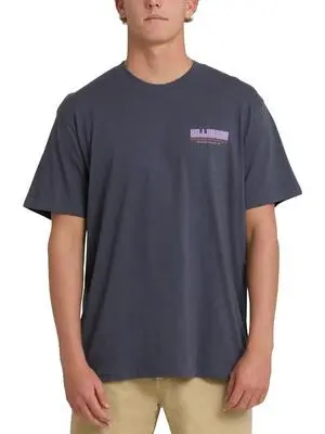 BILLABONG Broadsheet Graphic T-shirt - Graystone