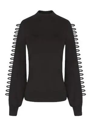 Anne Fontaine Parfum Knit Top - Black