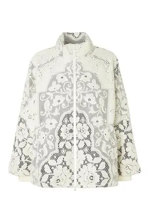 Sea Arianna Padded Lace Jacket - White
