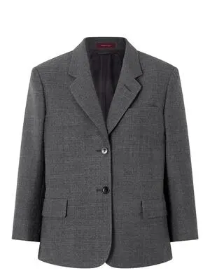 Gucci Wool-crepe Blazer - Gray