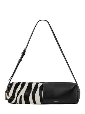 Khaite Kye Zebra-print Shoulder Bag - Animal Print