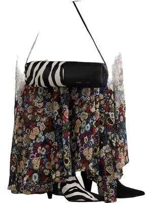 Khaite Kye Zebra-print Shoulder Bag - Animal Print