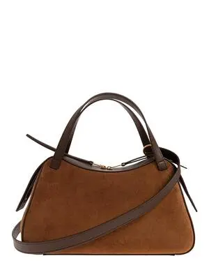 JIL SANDER Leather Handbag Brown
