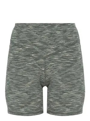 The Upside Reversible High-waisted Shorts - Green