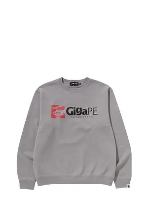A BATHING APE X Nbhd Gigape Crewneck Sweatshirt - Gray