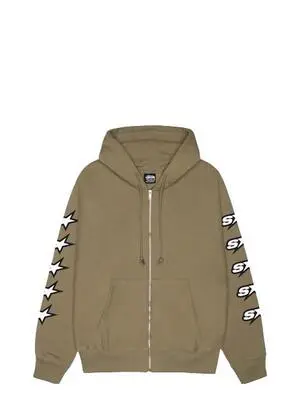 StÜssy Speedway Zip Hoodie - Army