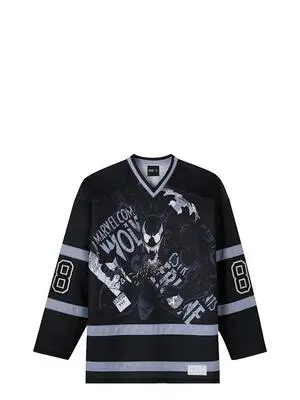 OVO Marvel Venom Hockey Jersey - Black