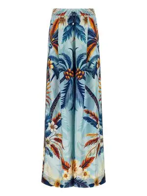 F.R.S FOR RESTLESS SLEEPERS Ecuba Palazzo Pants - Blue