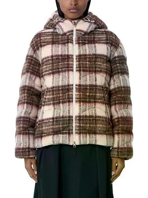MONCLER Flannel Down Jacket