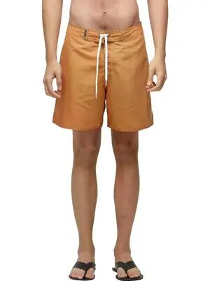 OSKLEN Drawstring Swim Shorts - Orange