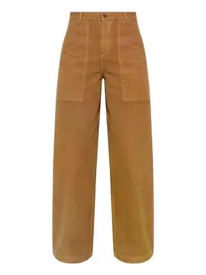 Moncler Patch-pocket Trousers - Brown