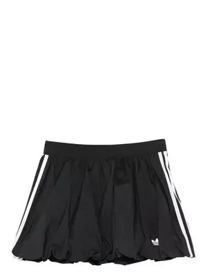 Adidas Logo-embroidered Mini Skirt - Black
