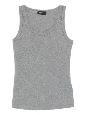 Fabiana Filippi Embellished Tank Top - Grey