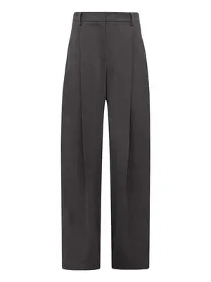 Alpha Studio Pleated Trousers - Grey