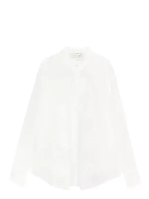 FORTE_FORTE Embroidered Shirt - White
