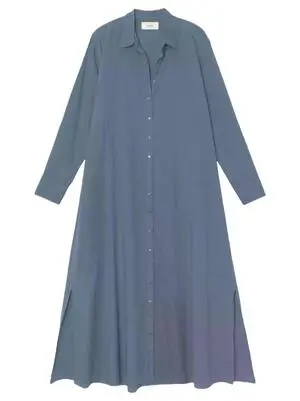 Xirena Boden Midi Shirt Dress - Blue