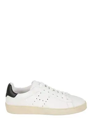 Hogan H-logo Perforated Sneakers - White