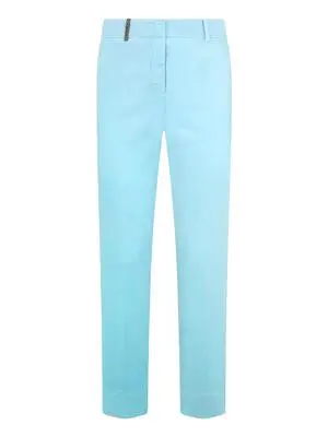 Peserico Belt-loop Trousers - Blue