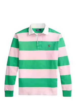 Polo Ralph Lauren Striped Polo Shirt - Pink