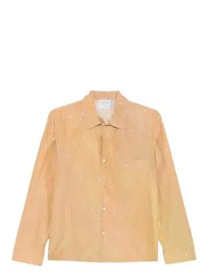 FORTE_FORTE Embellished Pocket Shirt - Neutrals