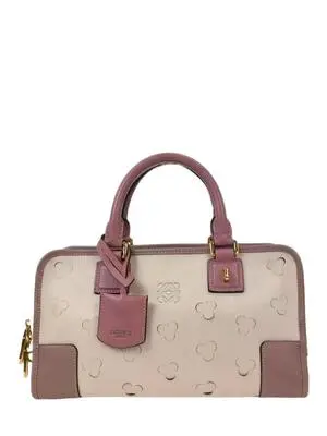 Loewe 2011 Amazona 28 Leather Tote Bag - Neutrals