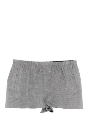 CUDDLEUP Cashmere Shorts - Grey
