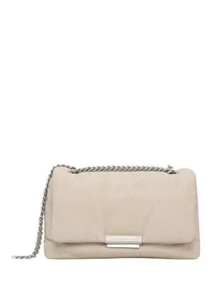 Armani Exchange Logo-plaque Cross Body Bag - Neutrals
