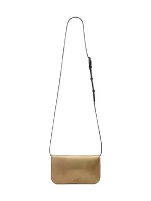 ALLSAINTS Mini Maeve Cross Body Bag - Gold