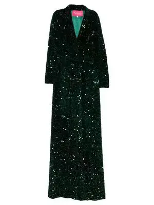 MIAU BY CLARA ROTESCU Amal Gown - Green