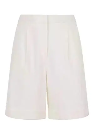 Peserico High-waisted Shorts - Neutrals