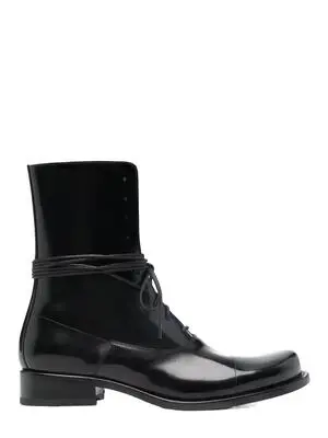 THE ROW Kai Boots - Black