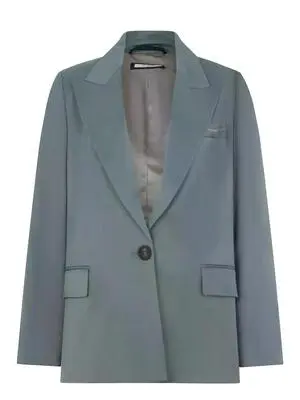 Peserico Button-fastening Blazer - Grey