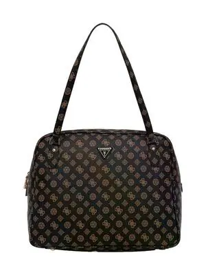 Guess Wilder 4g Logo Zip Holdall - Black