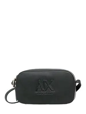 Armani Exchange Logo-embossed Cross Body Bag - Green